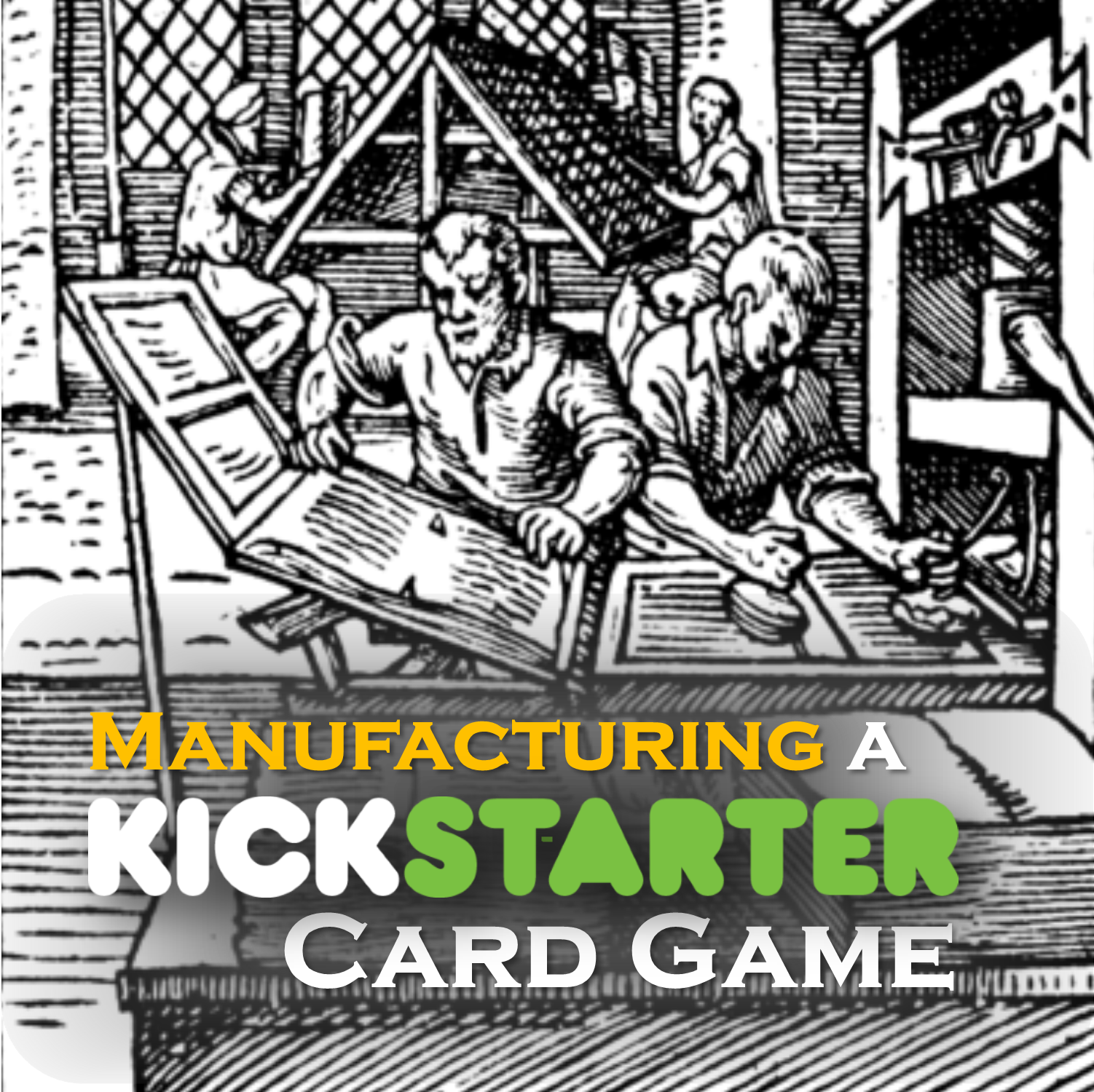 Kickstarter Topic #4 – Manufacturing a Card Game – Genius Games