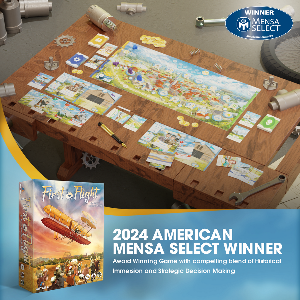 First in Flight: Mensa Award Winning Board Game About Historical Aviat ...