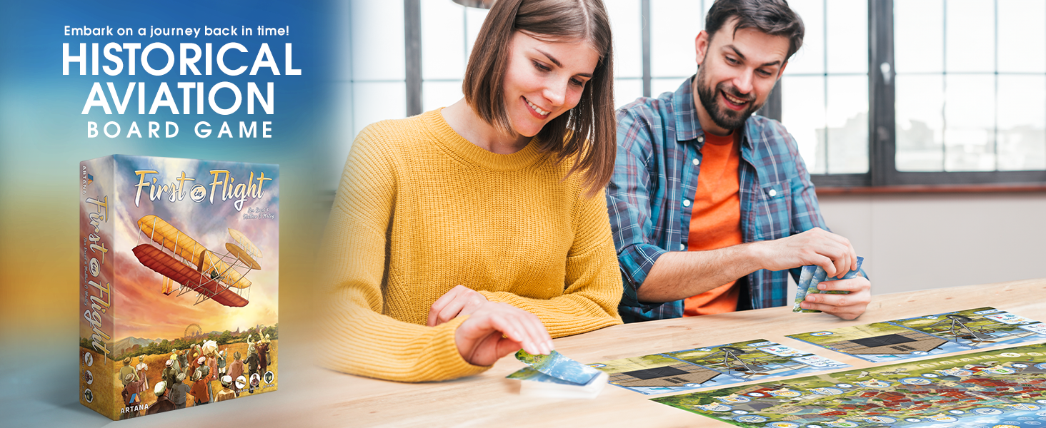 First in Flight: Mensa Award Winning Board Game About Historical Aviat ...