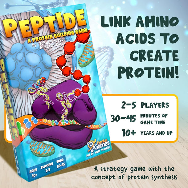 Peptide: A Protein Building Game | A Strategy Card Game with Accurate ...