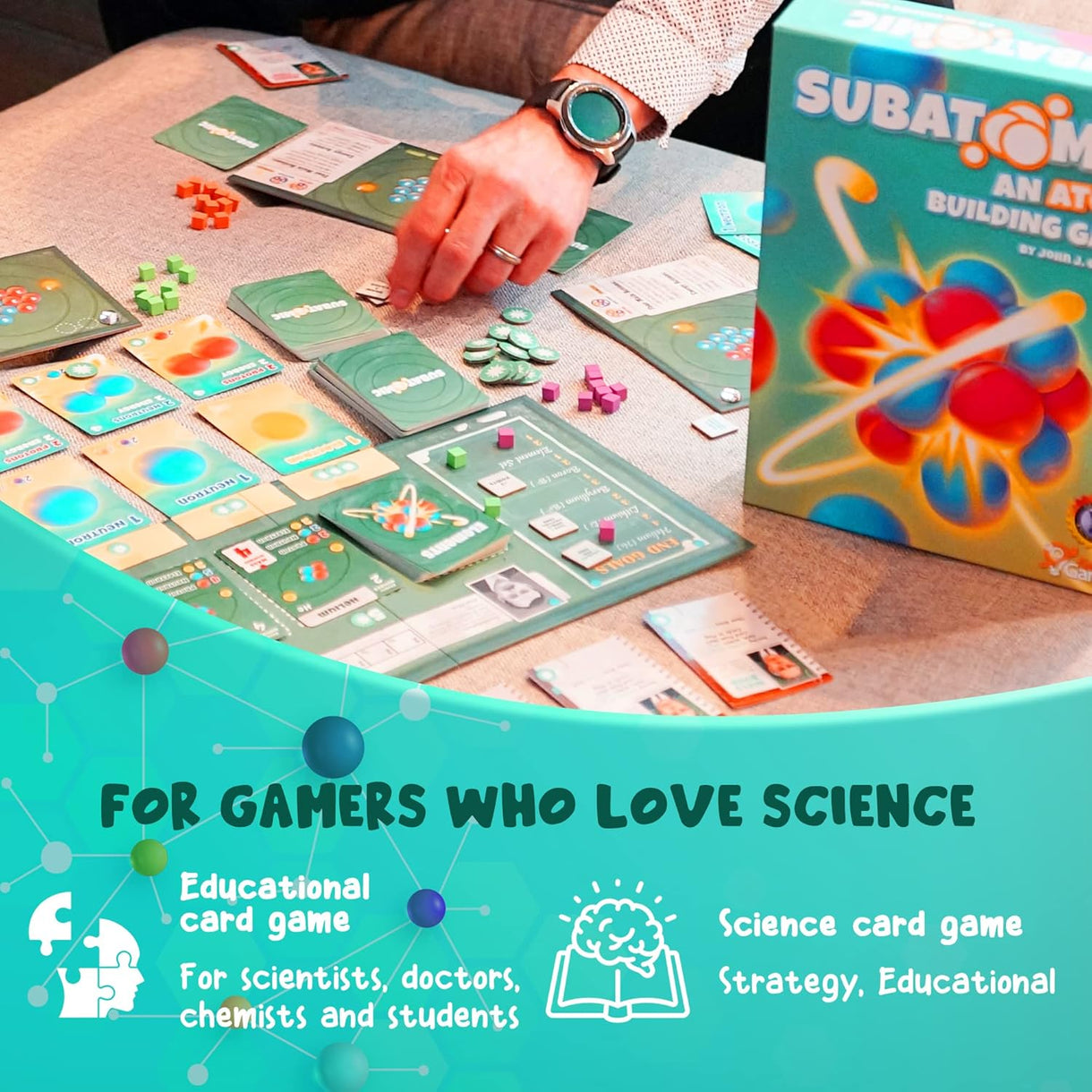 Subatomic: 2nd edition an Atom Building Game | Chemistry Game About El ...