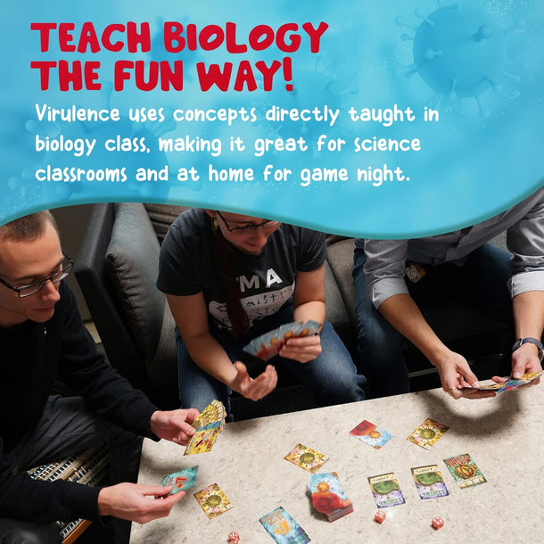Virulence: An Infectious Virus Card Game - Educational Bidding Game fo ...
