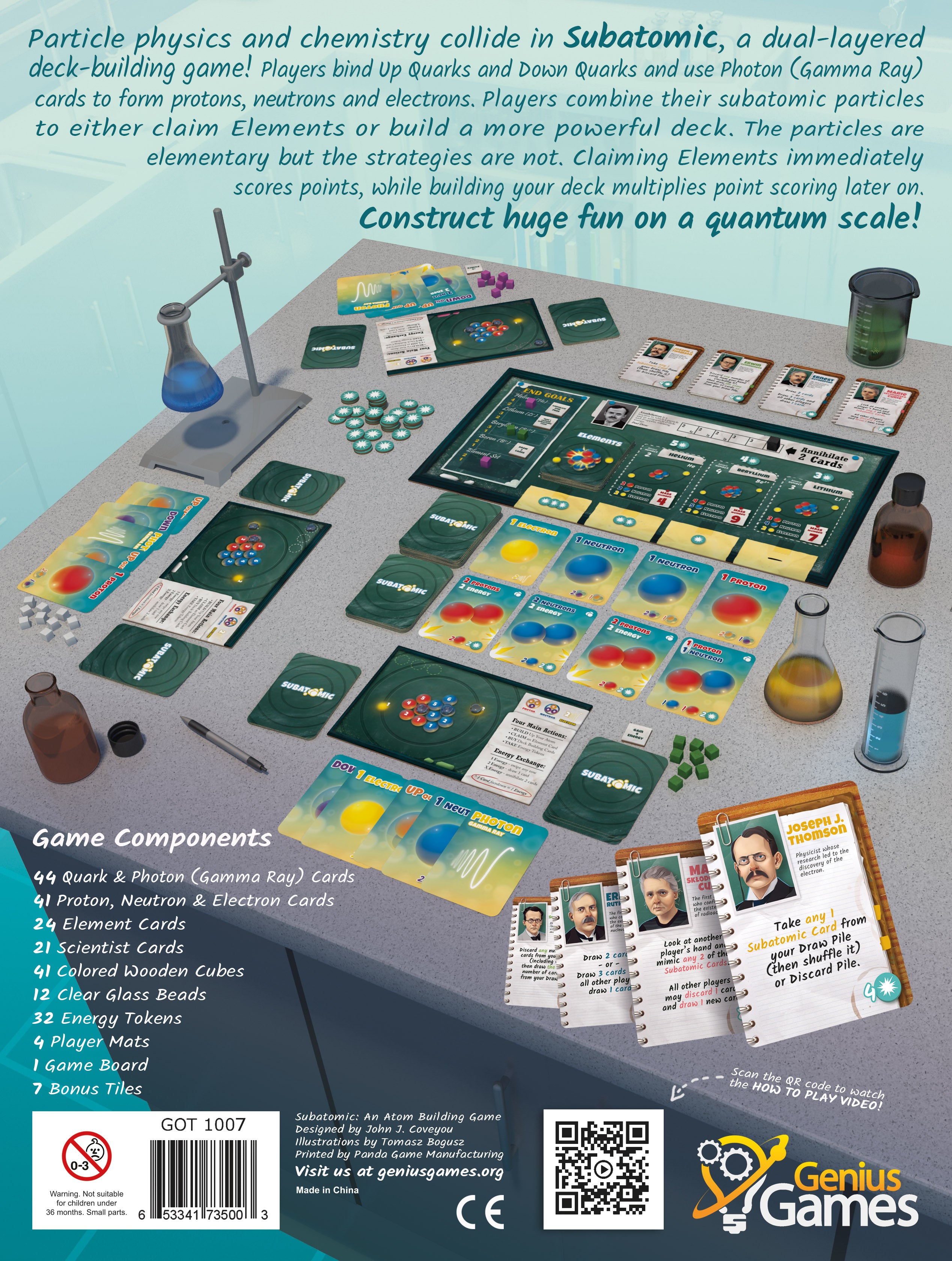 Subatomic: 2nd edition an Atom Building Game | Chemistry Game About El ...