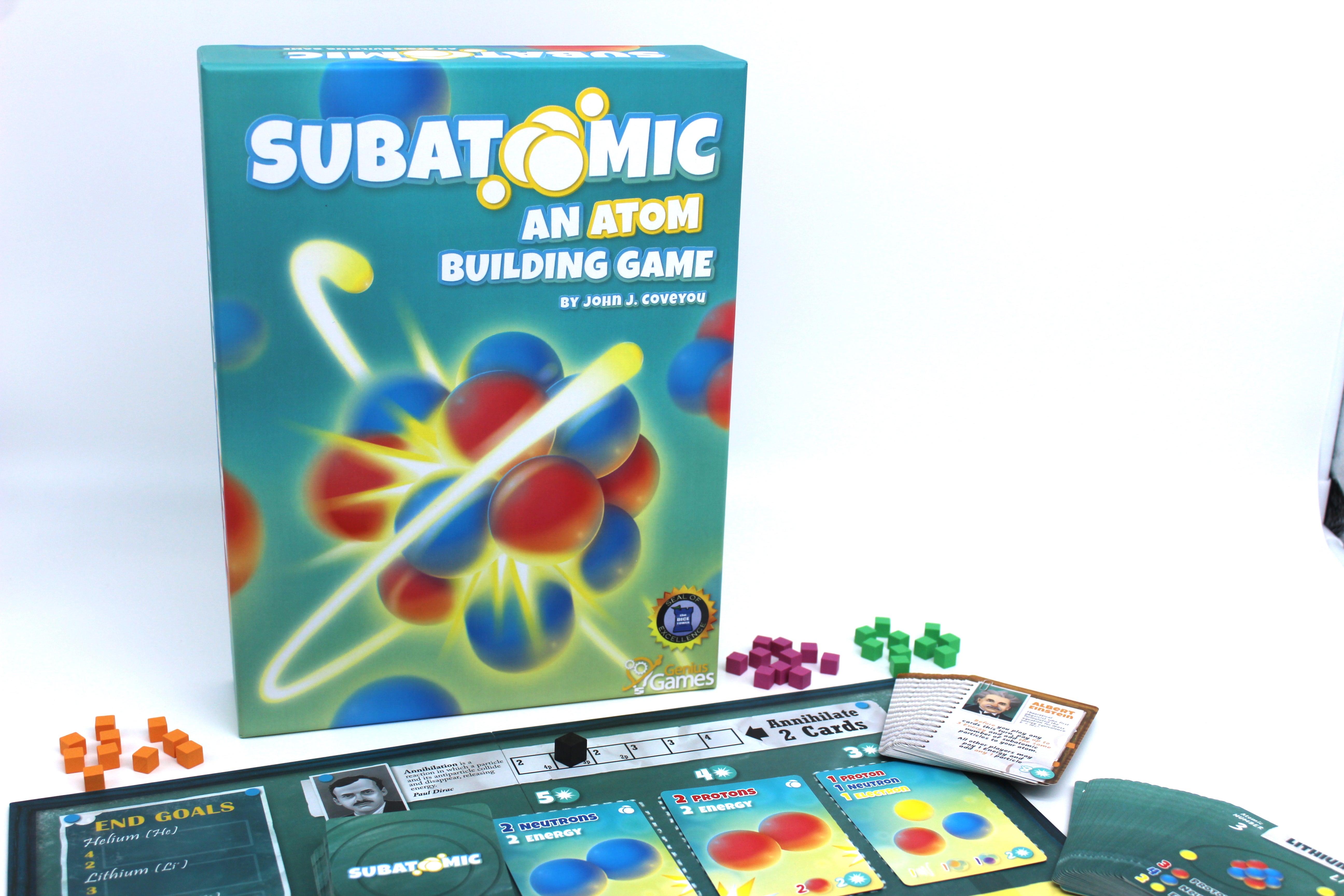 Subatomic: 2nd edition an Atom Building Game | Chemistry Game About El ...