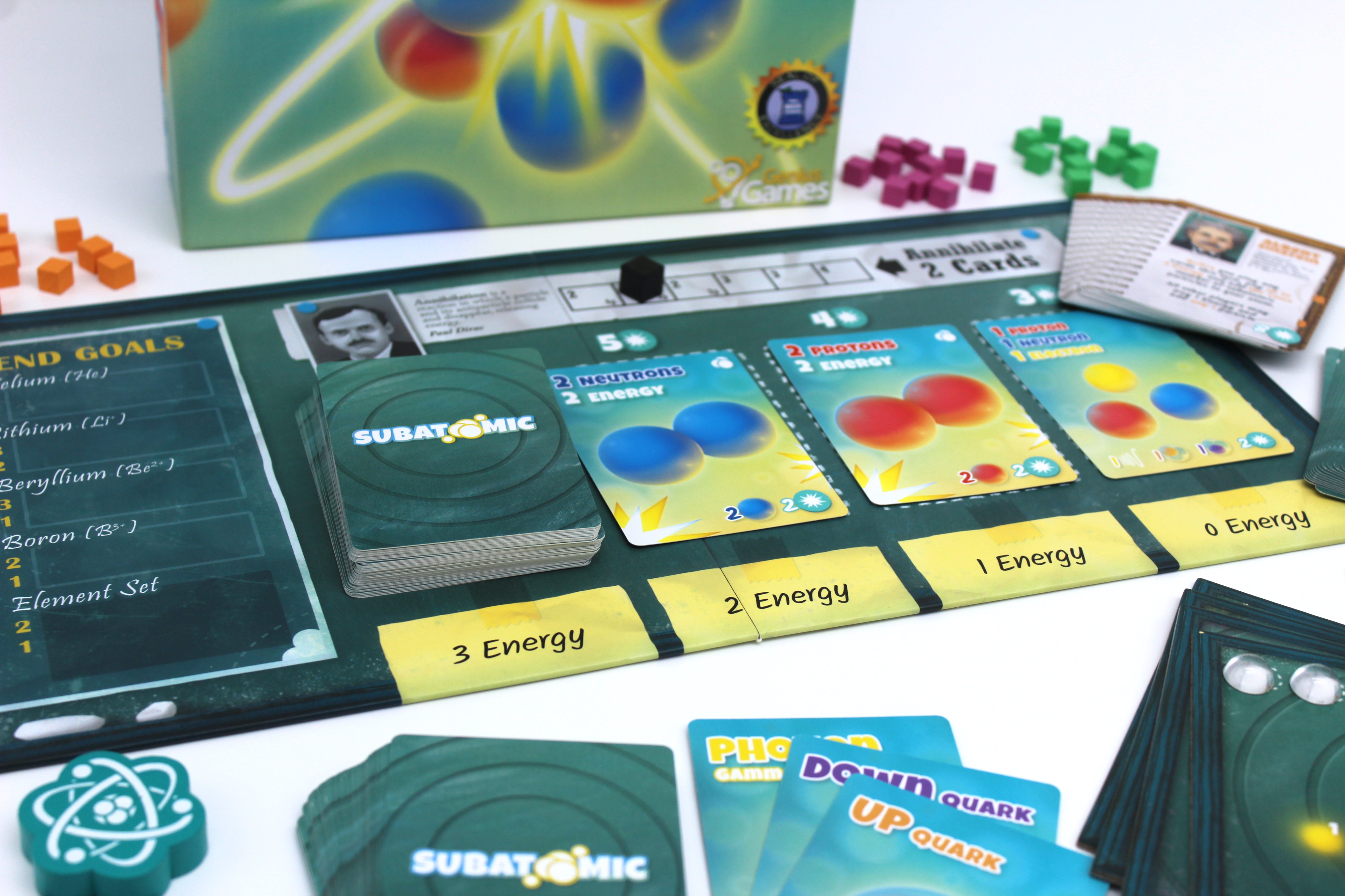 Subatomic: 2nd edition an Atom Building Game | Chemistry Game About El ...