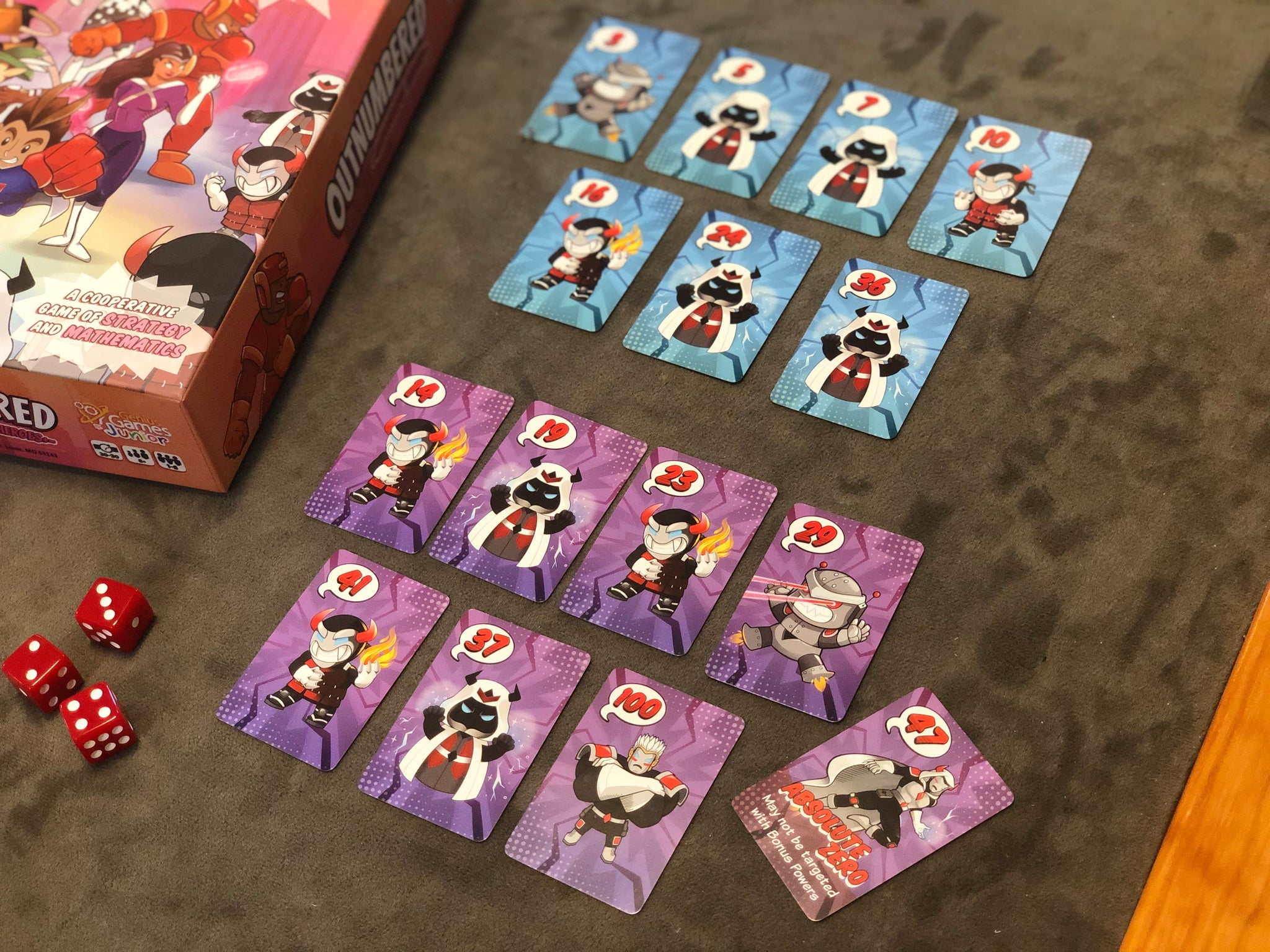 Outnumbered: Improbable Heroes | A Cooperative Superhero Math Game! Ro ...