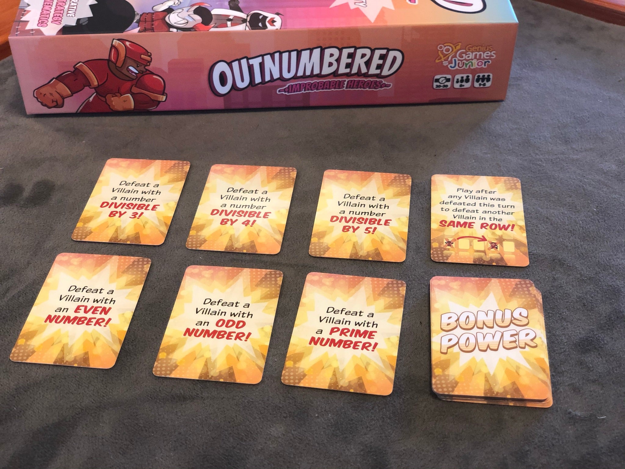 Outnumbered: Improbable Heroes Board Game | MENSA Recommended Cooperat ...