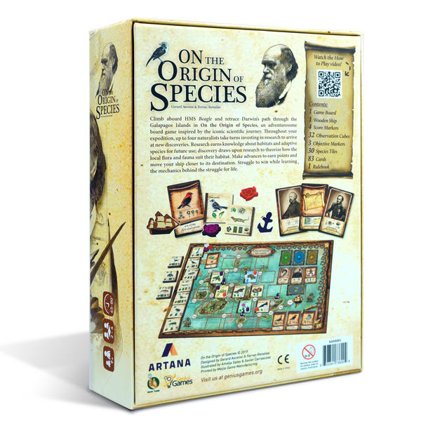 On the Origin of Species | Board Game About Charles Darwin's Research ...