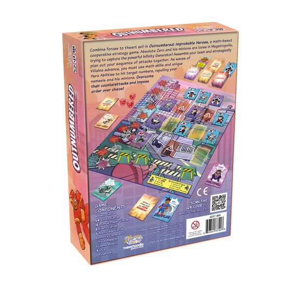 Outnumbered: Improbable Heroes | A Cooperative Superhero Math Game! Ro ...
